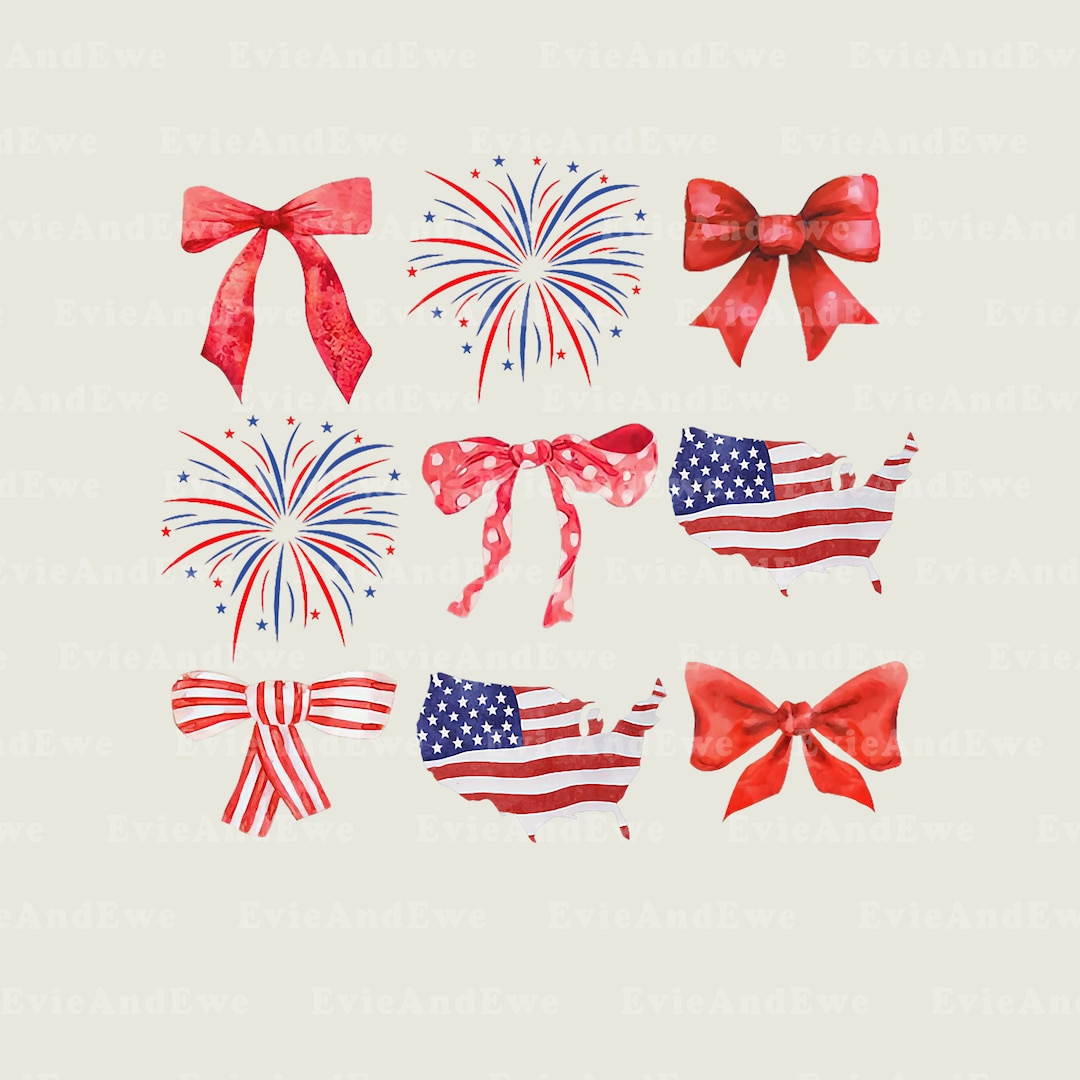 Coquette American Girl Png, Coquette Bow Png, 4th of July Sublimation ...