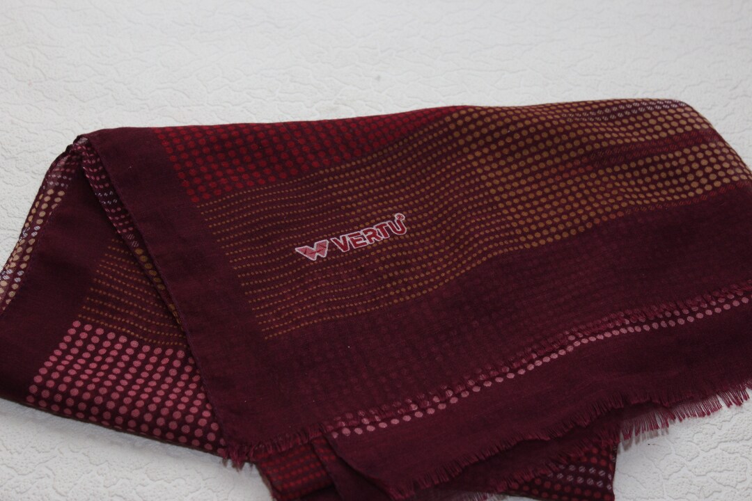 VERTU Scarf Vintage From 80s/90s Thin Light Summer Scarf in - Etsy