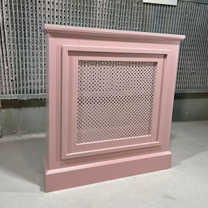 Radiator Cover Mesh in Farrow and Ball Nancys Blushes No.278 - Etsy UK