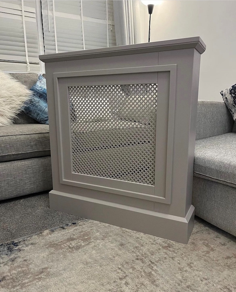 Unique Radiator Cover Diamond Mesh the Christina Design - Etsy UK