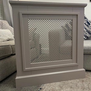 Unique Radiator Cover Diamond Mesh - the Christina Design - Etsy UK