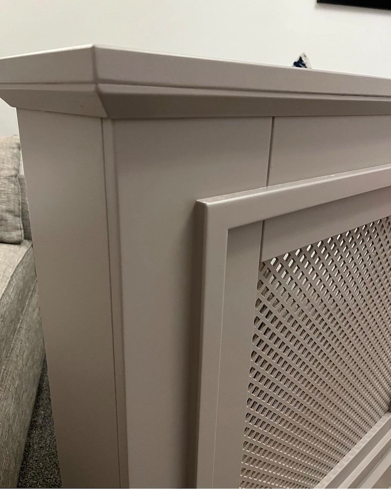 Unique Radiator Cover Diamond Mesh - the Christina Design - Etsy UK