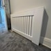 Radiator Cover White - Vertical Slat - All Made to Measurebespoke White ...