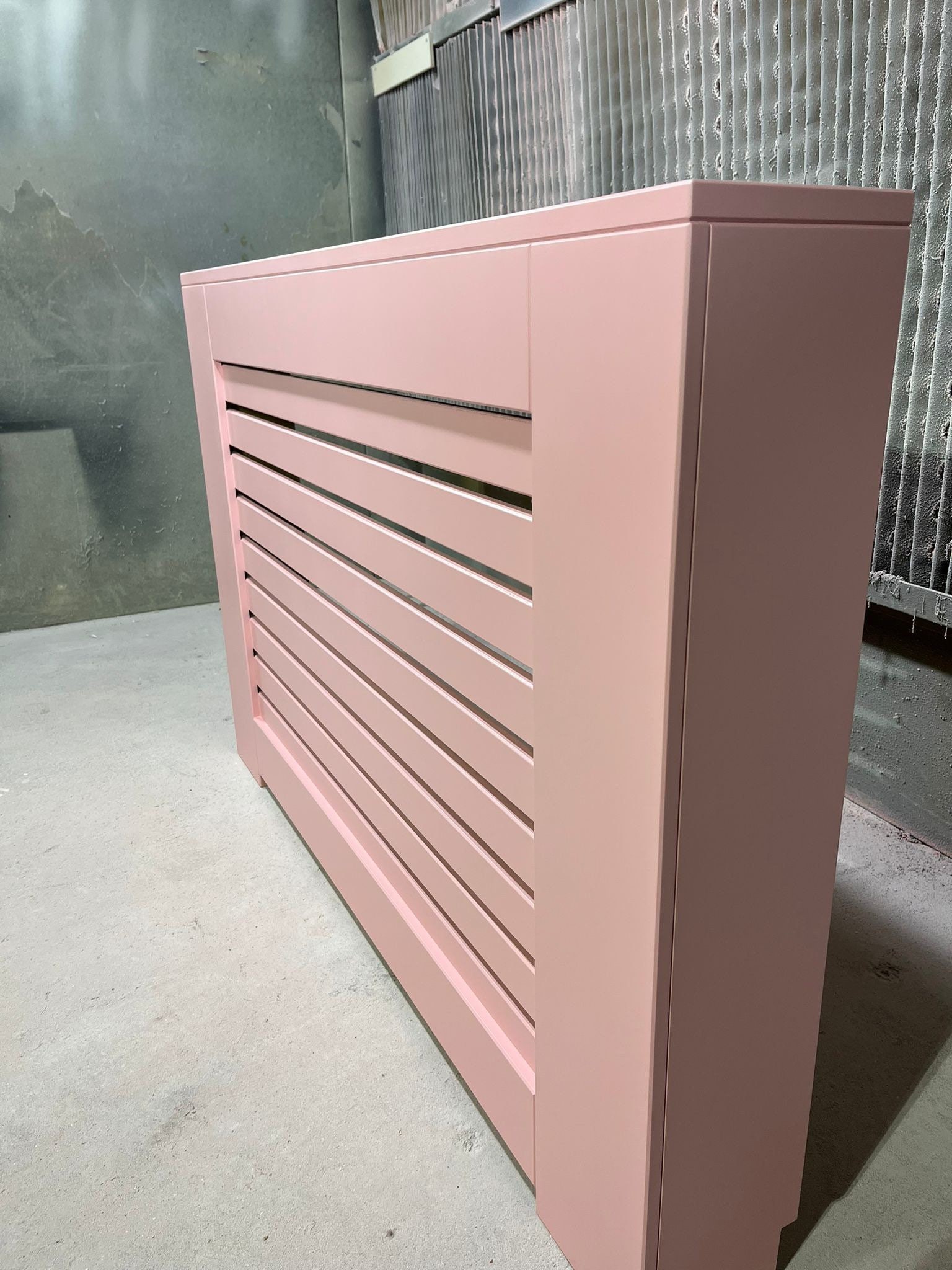 Farrow and Ball Pink Radiator Cover in Nancys Blushes No.278 - Etsy UK