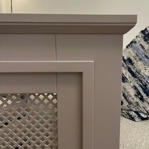 Unique Radiator Cover Diamond Mesh - the Christina Design - Etsy UK