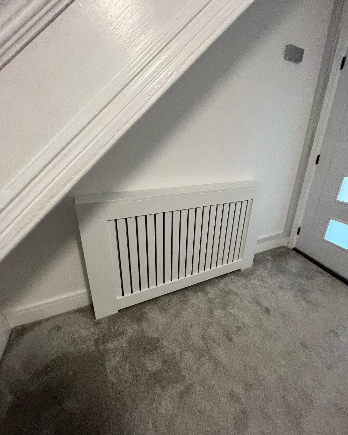 Radiator Cover White Bespoke Made to Measure - Etsy UK