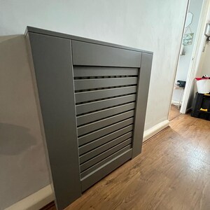 Black Radiator Cover - Horizontal Slatsblack Horizontal Slat Radiator ...