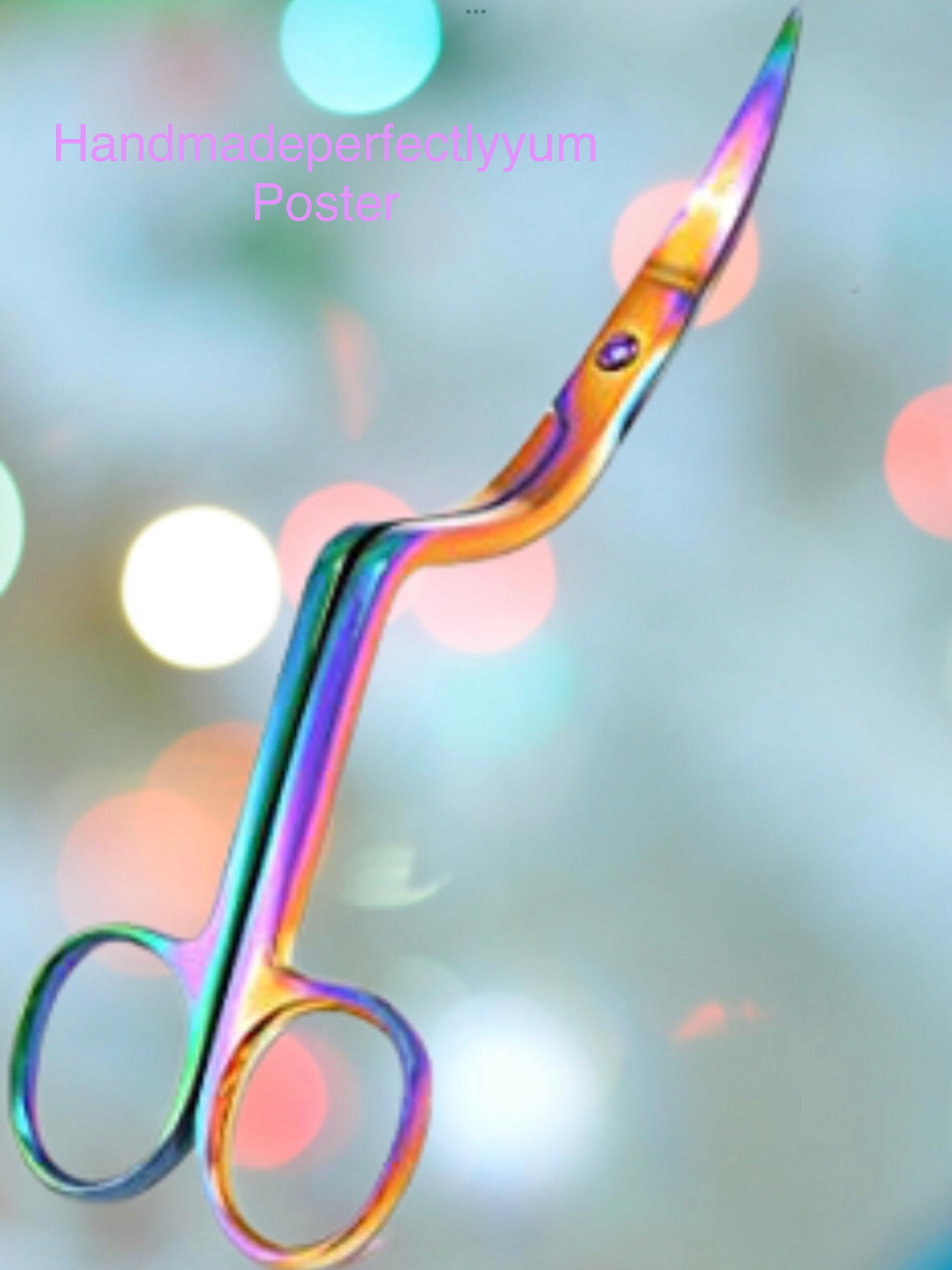 Sewing Room Poster. Scissors Poster. Rainbow Scissors. - Etsy