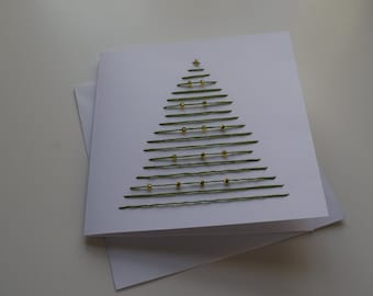 Christmas Tree Card | Etsy UK