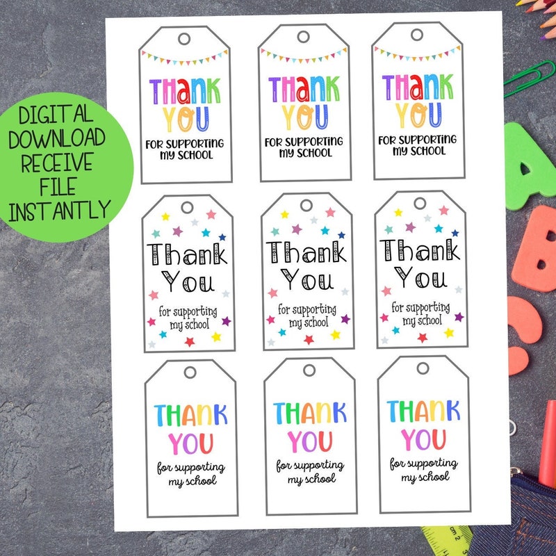 Thank You Gift Tags - 60+ Gift Ideas for 2025