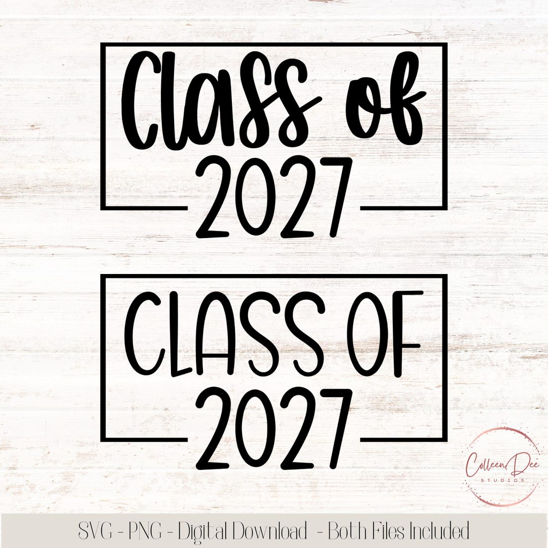 CLASS of 2027 | School Shirt | Class of 2027 Shirt | Sublimation DTF ...