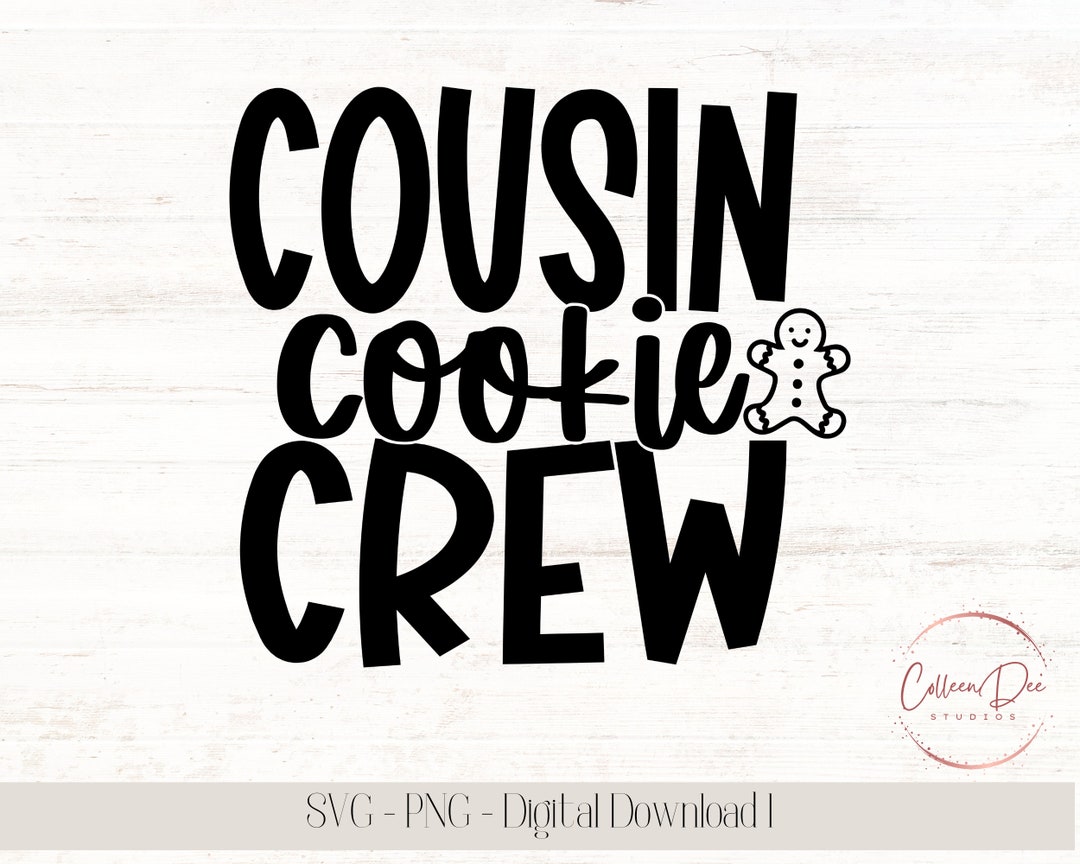 Cousin Cookie Crew | Christmas Shirt | Cookie Making Shirts | Holiday ...