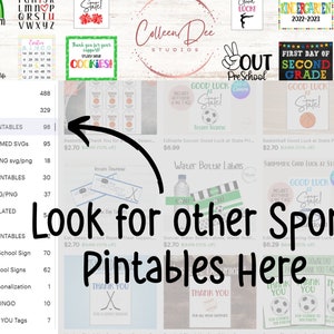 Basketball Good Luck at Regionals Printable Tag | Team Good Luck Tag ...