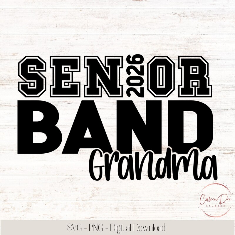 Band Grandma Svg - Etsy