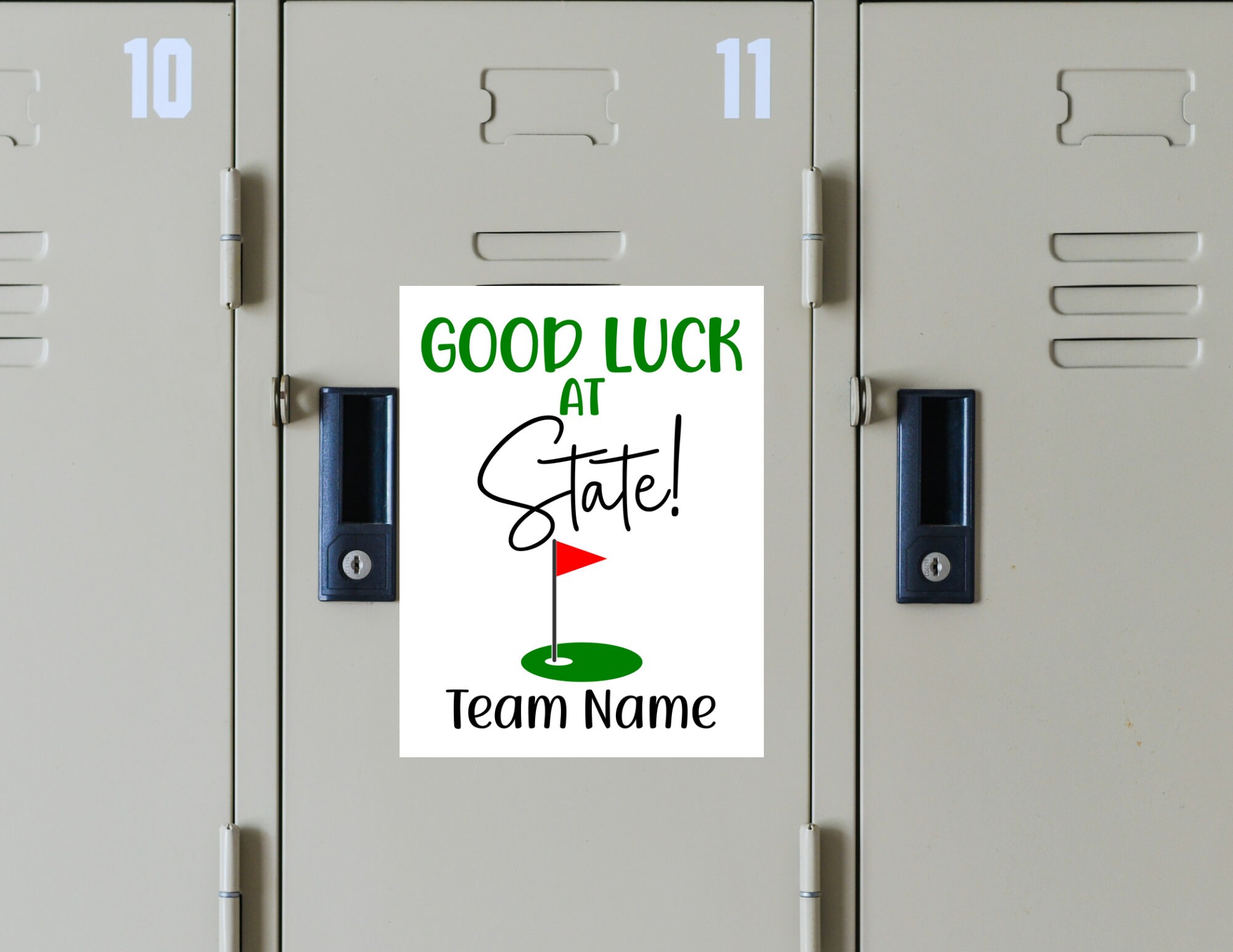 Editable GOLF Good Luck at State Printable Tag Golf Team - Etsy