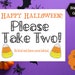 Printable Sign for Halloween Candy Bowl Trick or Treater Sign Instant ...