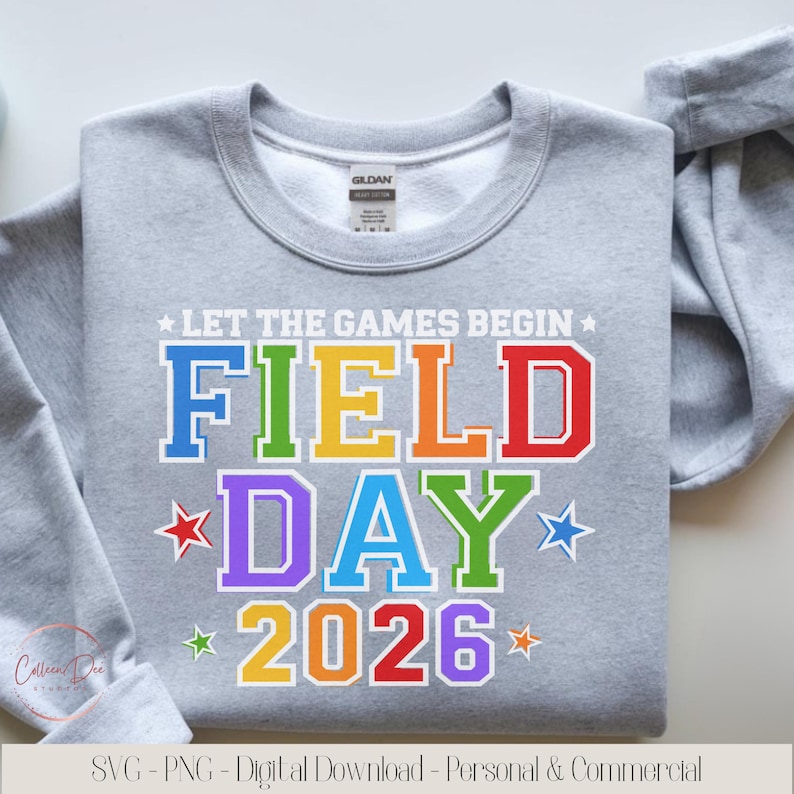 Field Day 2026 Let the Games Begin | Field Day 2026 Shirt | School ...