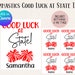 Editable Poms Cheer Good Luck State Printable Tag Poms Cheer - Etsy