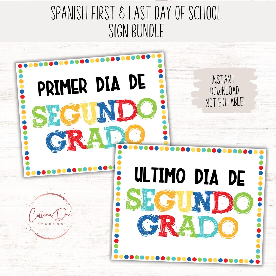 Primer Dia De Segundo Grado | Ultimo Dia De Segundo Grado | Dual ...