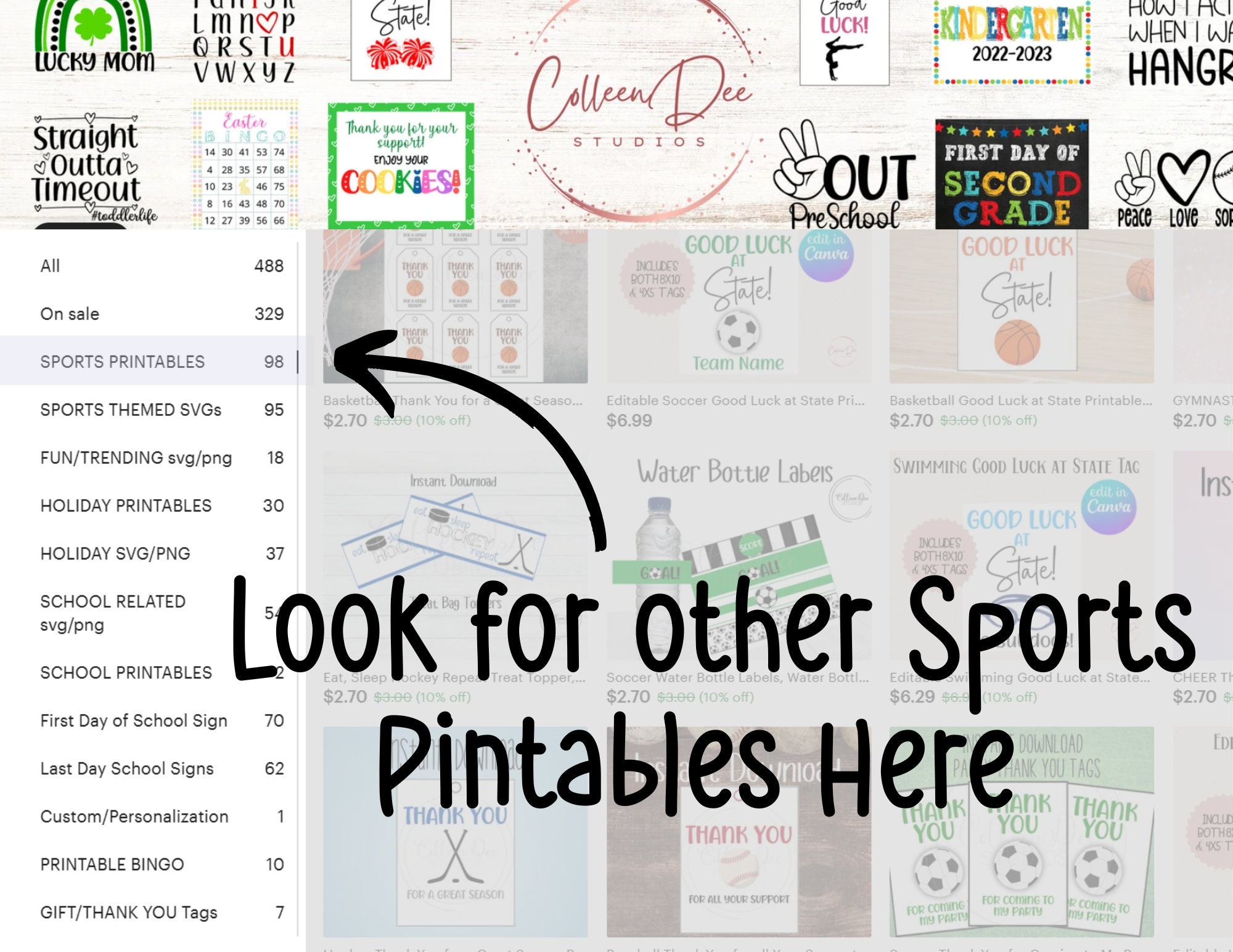 Cross Country Track Good Luck at State Printable Tag | State Printable ...