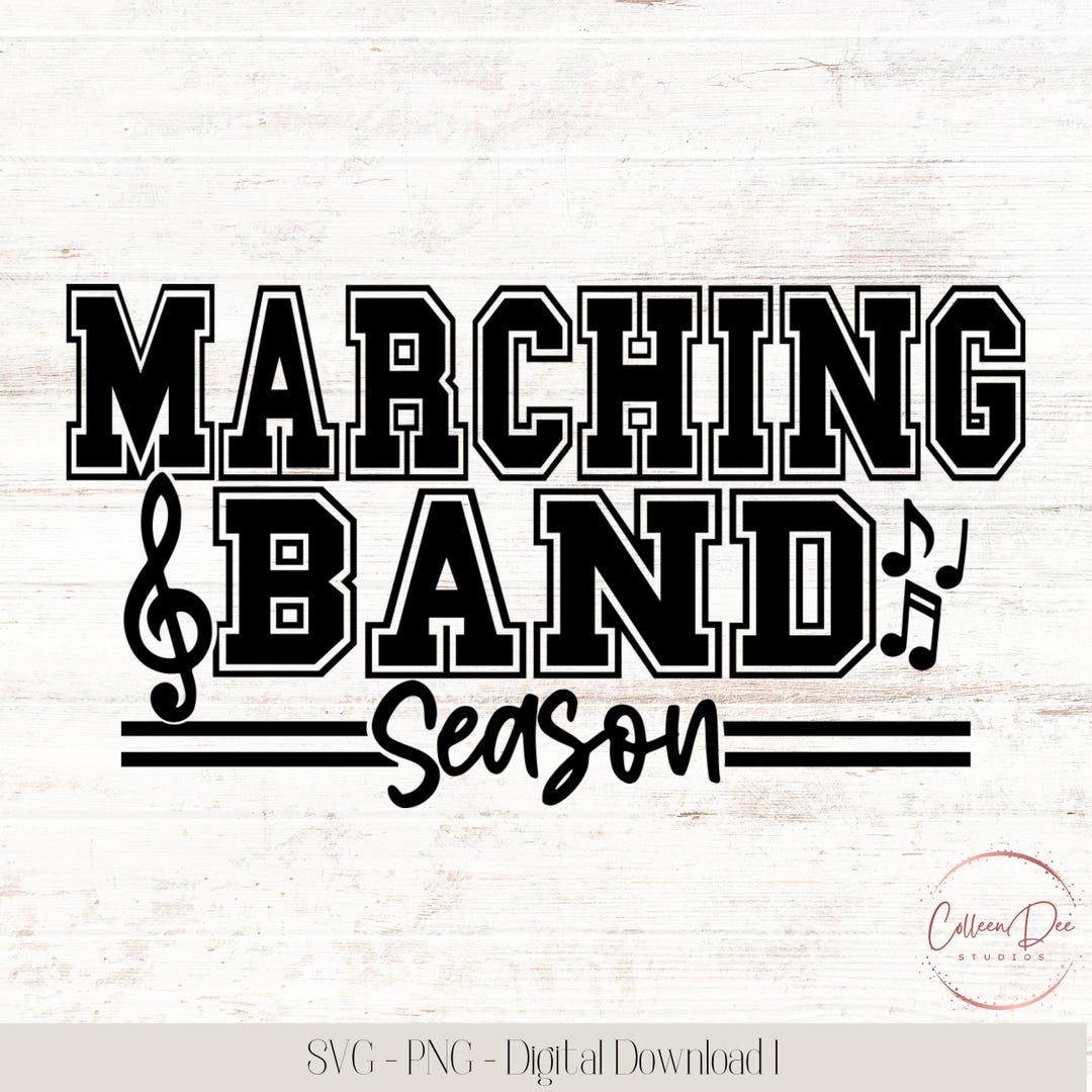 Marching Band Season | Marching Band | Mom Life | Band Life | Cut File ...