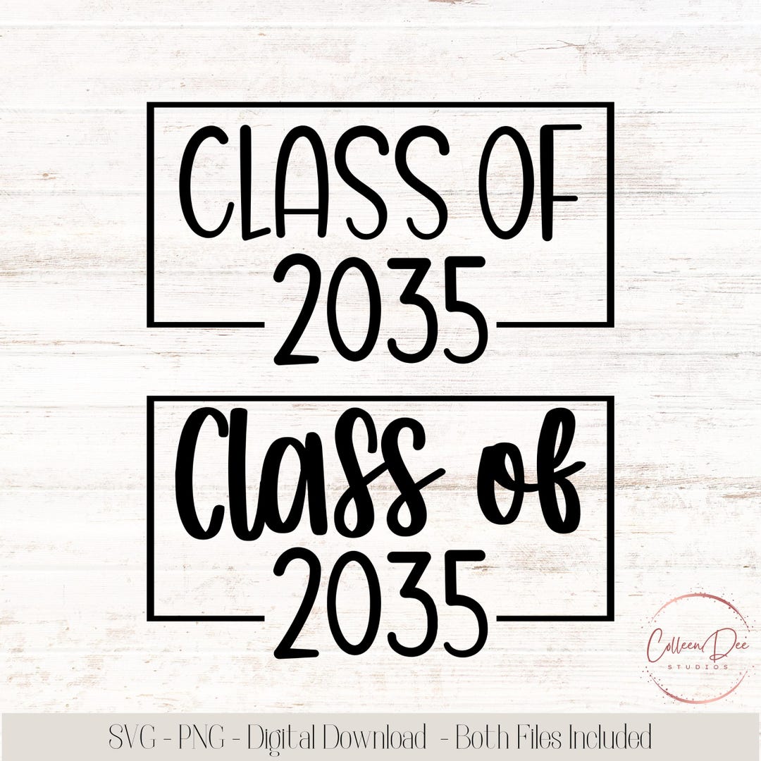 CLASS of 2035 | School Shirt | Class of 2035 Shirt | Sublimation DTF ...