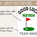 Editable Golf Good Luck Printable Sign Golf Team Good Luck Edit in ...