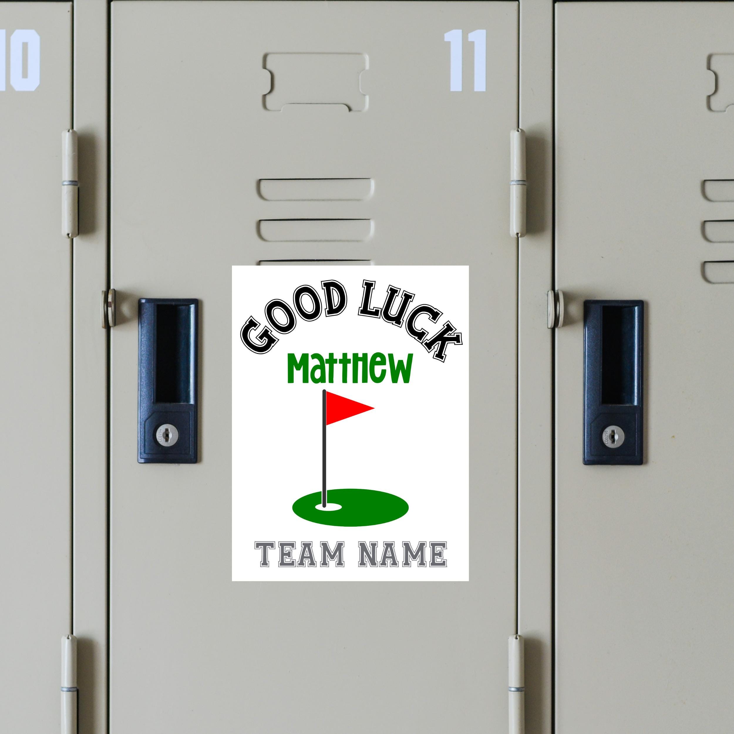 Editable Golf Good Luck Printable Sign | Golf Team Good Luck | Edit in ...