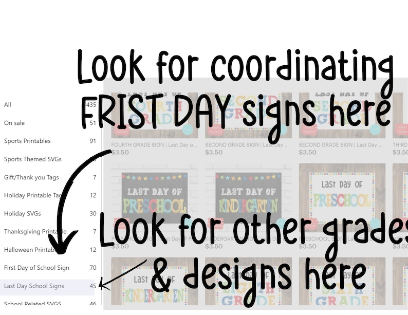 Last Day of Freshman Year 2023-2024 Last Day Sign End of School Sign ...