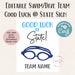 Editable Swimming Good Luck at State Printable Tag | Swim Dive Team ...