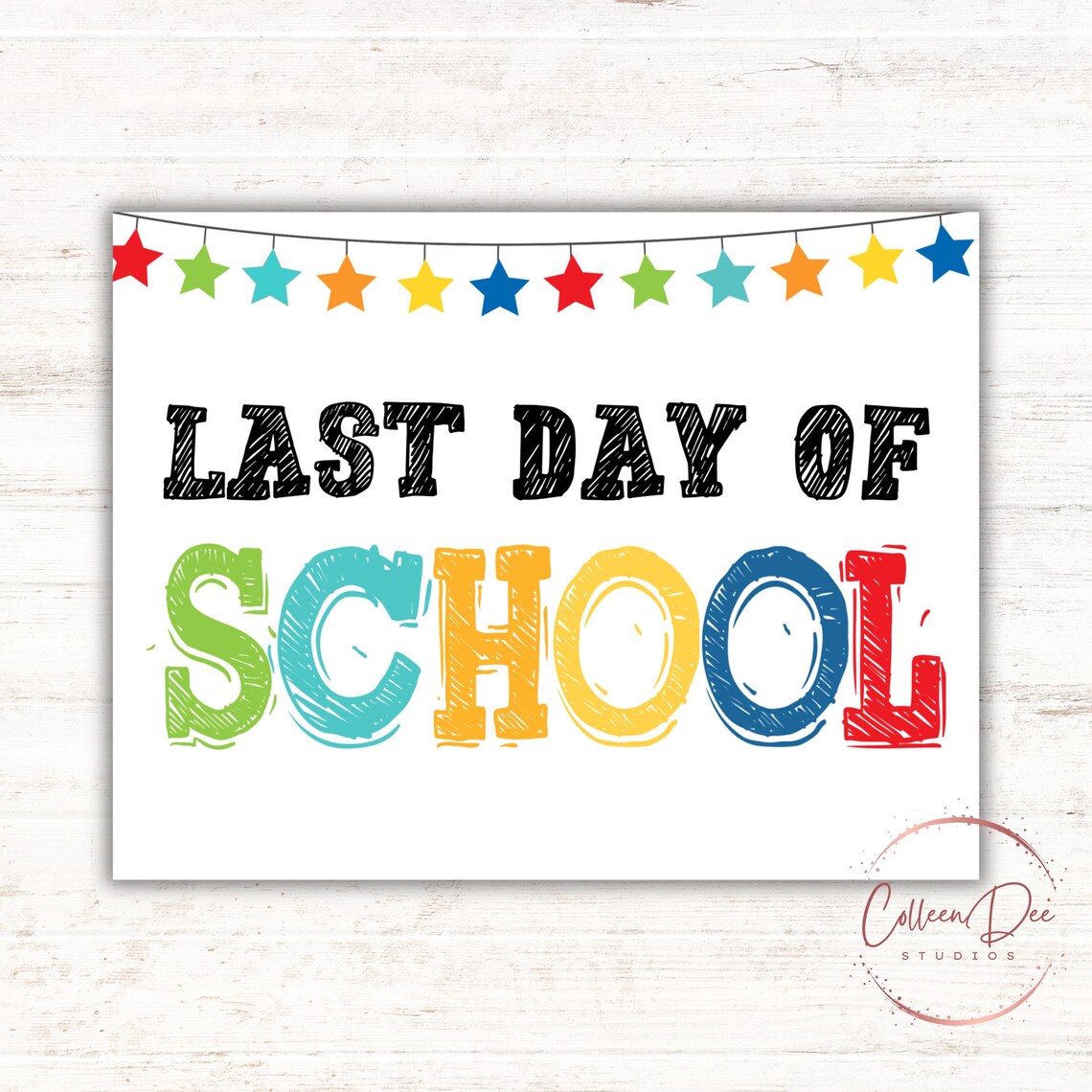 FIRST and LAST Day of School Sign Set | 1st Day of School Printable ...