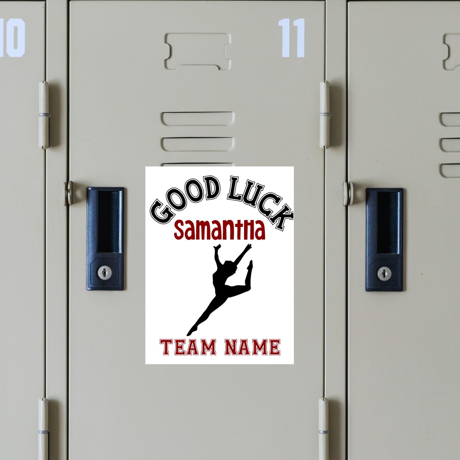 Editable Dance Good Luck State Printable Tag | Dance Team State Good ...