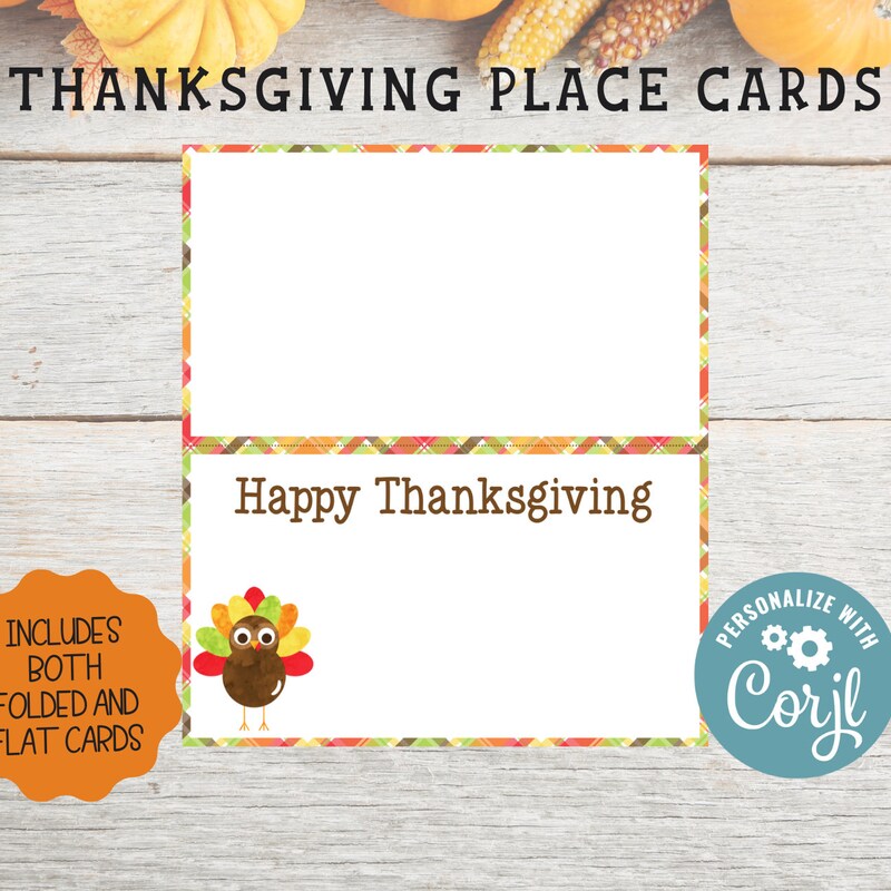 Turkey Card - Etsy