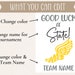 Editable TRACK Good Luck at State Printable Tag | Track & Field State ...
