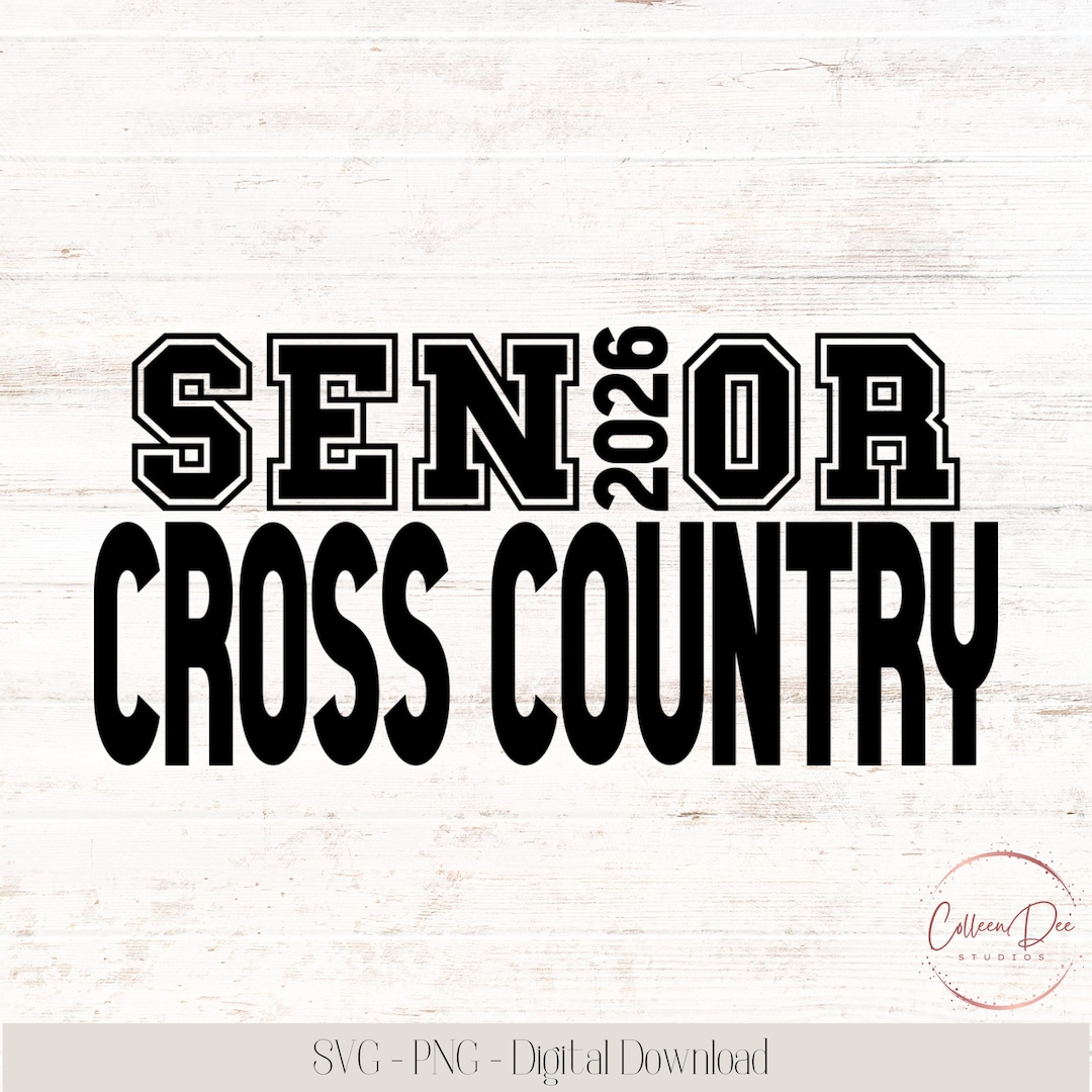 Senior Cross Country 2026 | Cross Country Senior | Senior 2026 | Cut ...