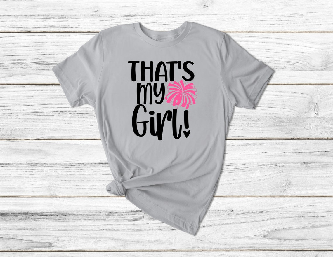That's My Girl Svg Favorite Cheerleader SVG PNG File - Etsy