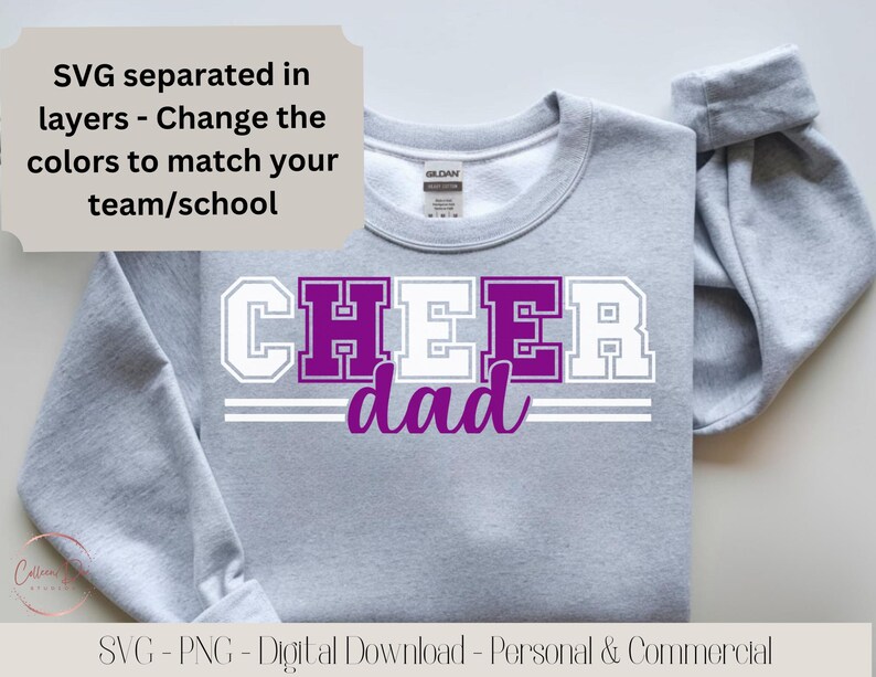 Cheer Dad SVG Cut File | Cheerleading Dad Competition Shirt | Cheer Dad ...