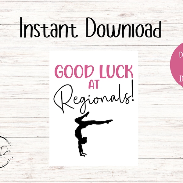 Gymnastics Good Luck - Etsy