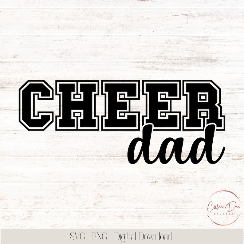 Cheer Dad SVG Cut File | Cheerleading Dad Competition Shirt | Cheer Dad ...