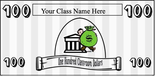 Editable Classroom or Play Money - Etsy