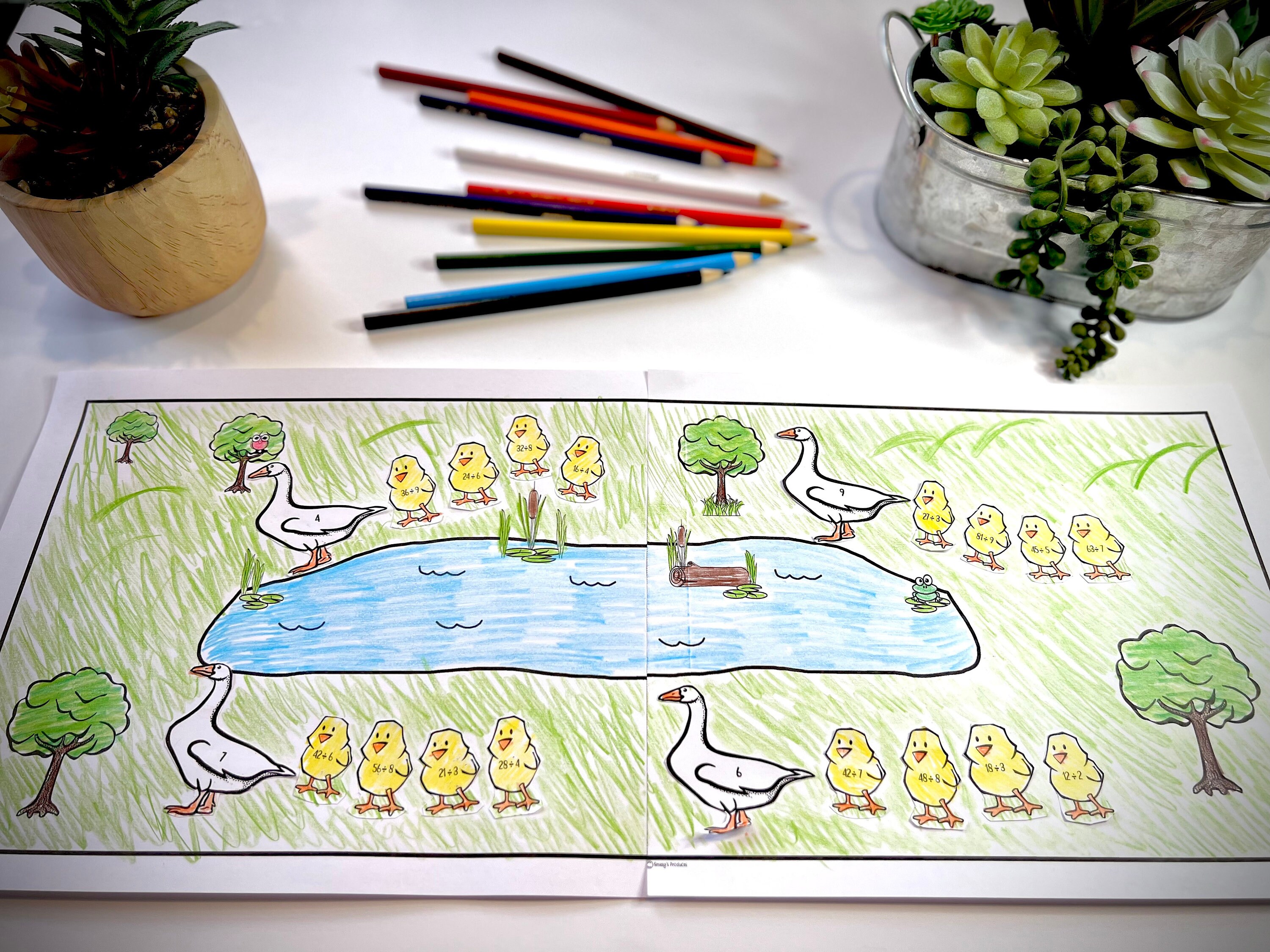 Spring Math Art Projects - Etsy