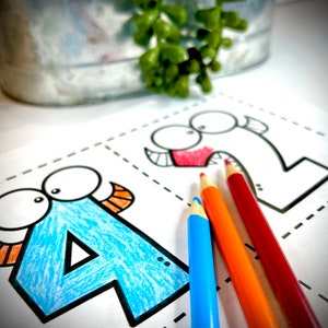 Multiplication Flash Cards (baby Monster Theme) - Etsy