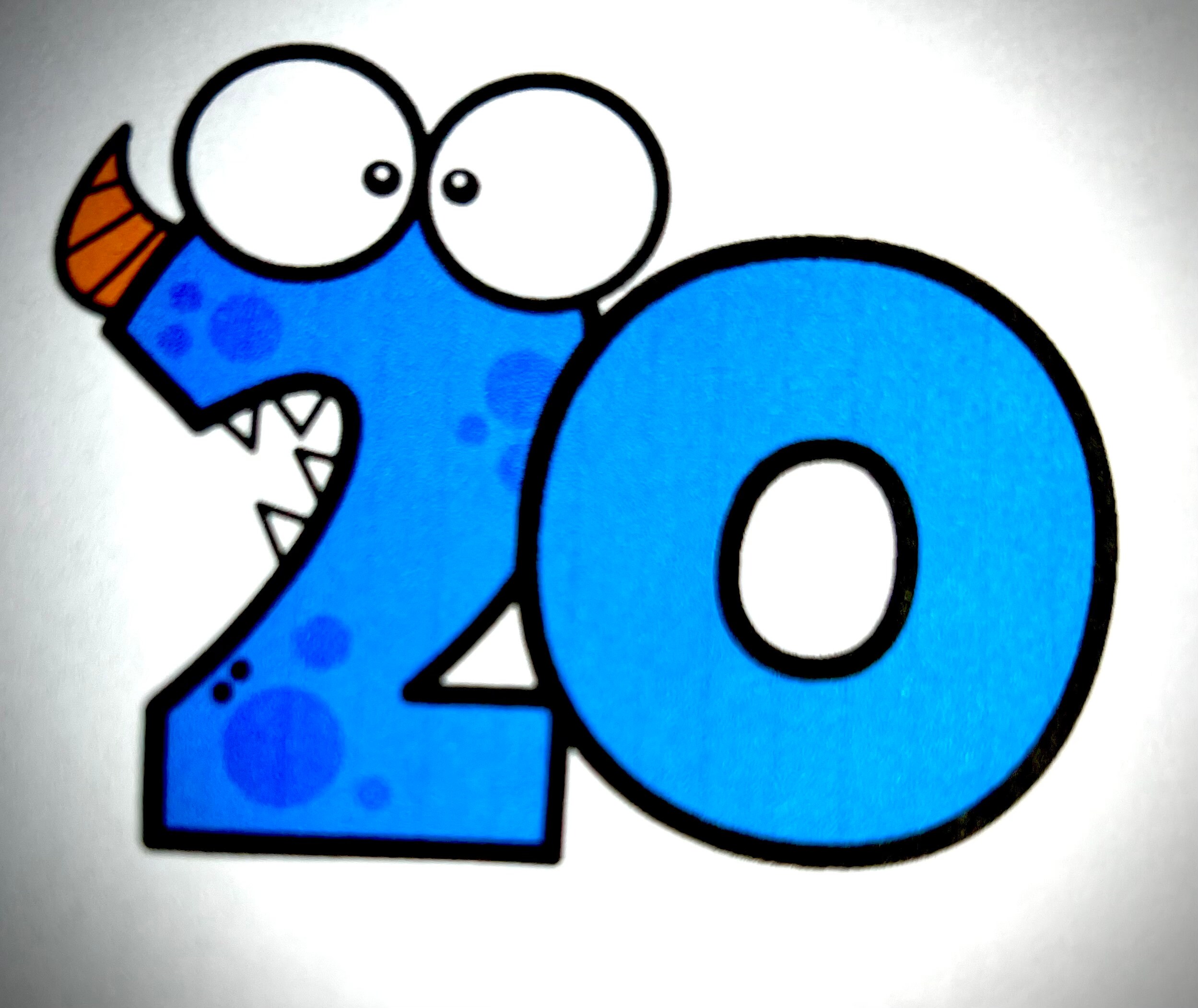 Multiplication Flash Cards (baby Monster Theme) - Etsy