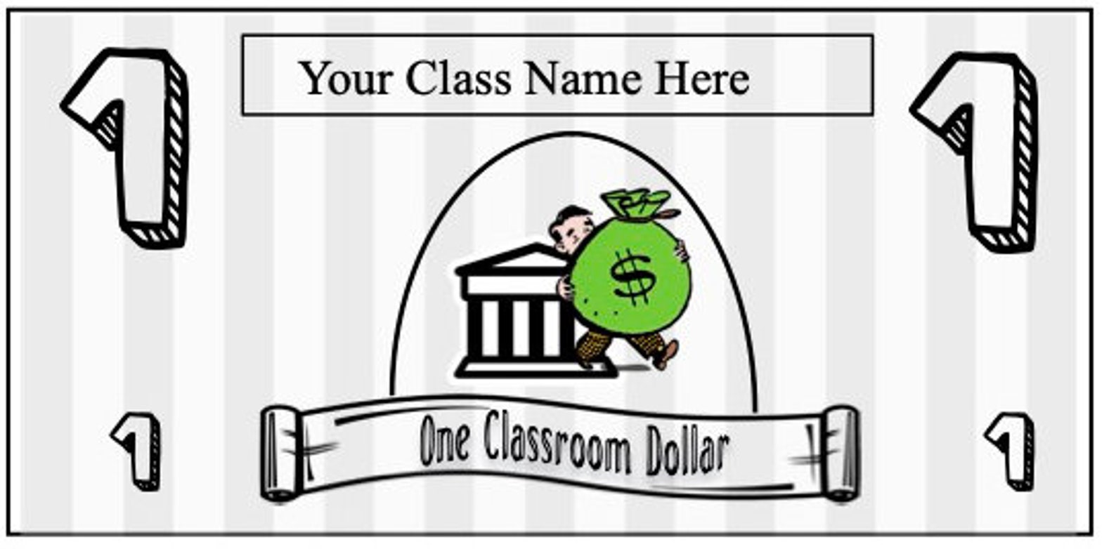 Editable Classroom or Play Money - Etsy