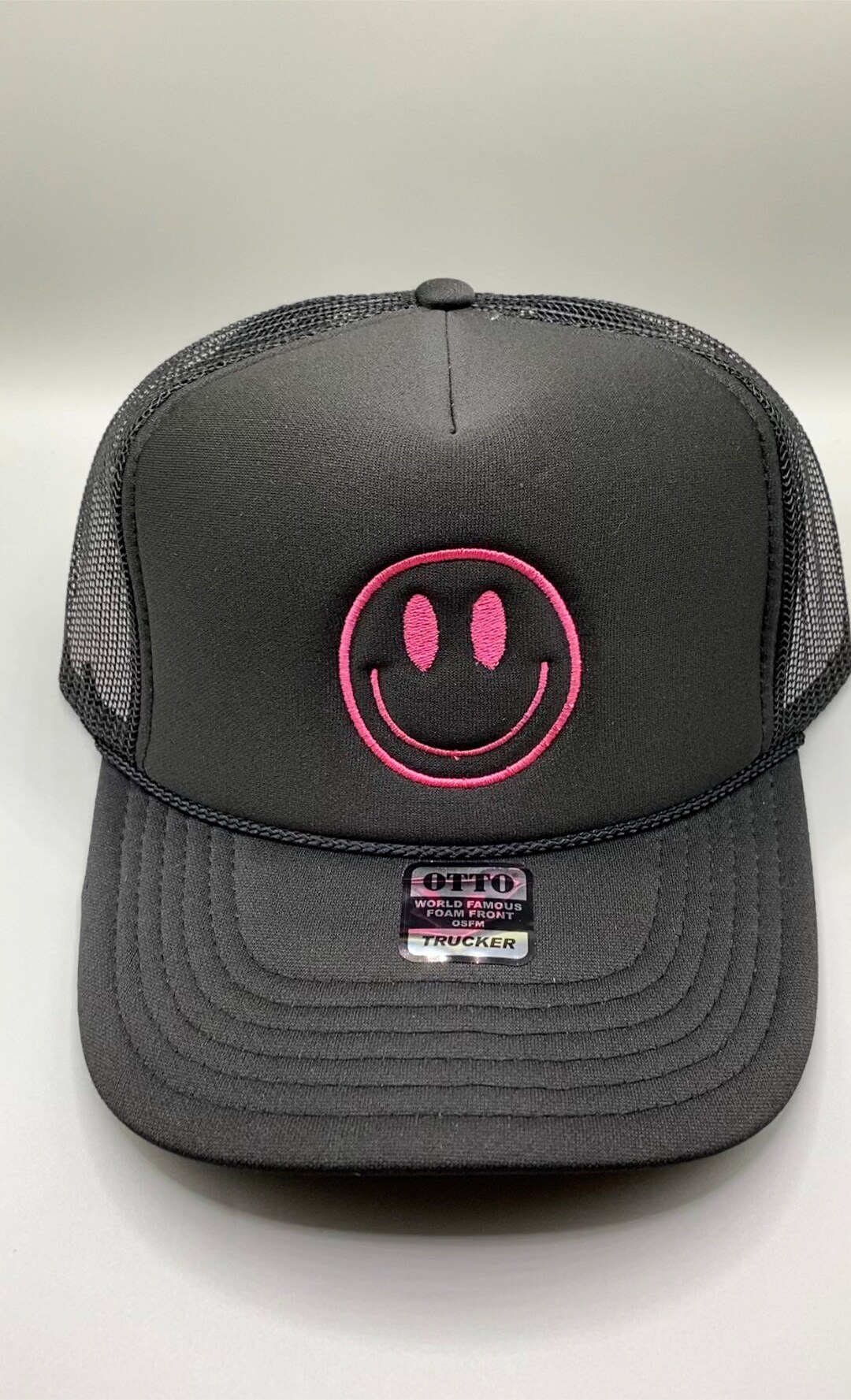 Smiley Face Trucker Hats | Trendy Trucker Mesh Hats | Retro Vintage ...