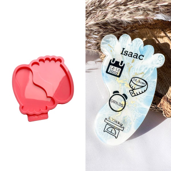 Footprint Mold - Etsy