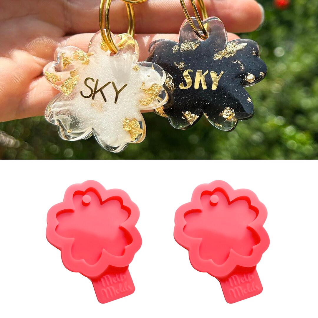 Cherry Blossom Flower Epoxy Resin Silicone Mold - 2pcs - Create Floral ...