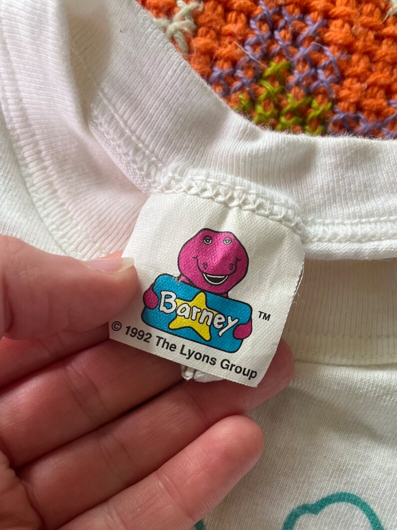 Vintage 90s Barney Family Fest Minnesota Tshirt Kids 4T - Etsy