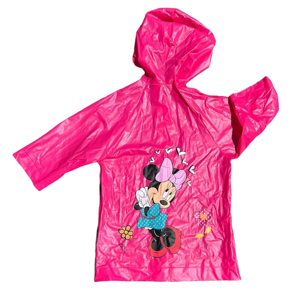Minnie Mouse Raincoat - Etsy