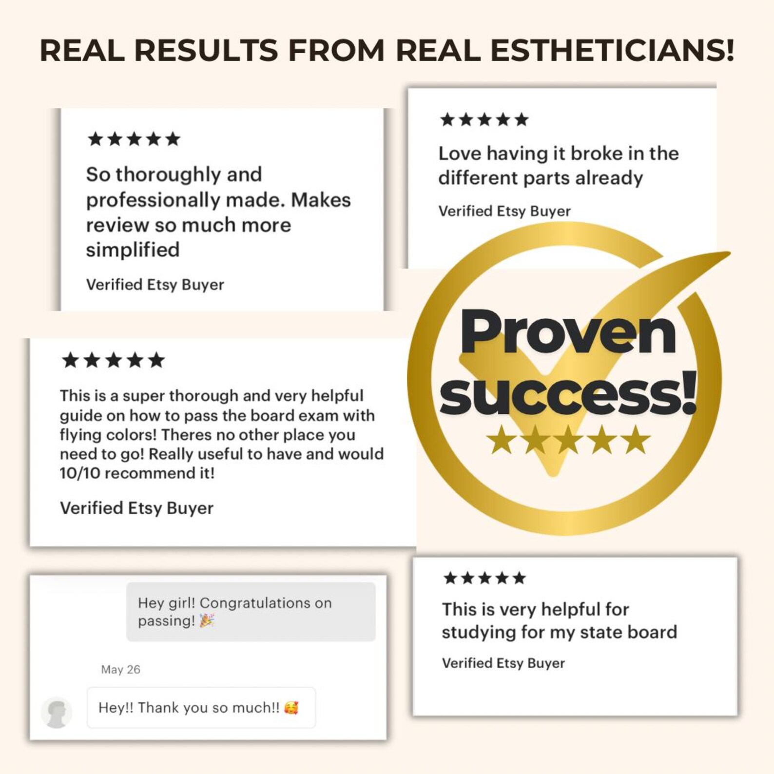 Comprehensive Esthetician State Board Exam Study Guide Ebook | Digital ...